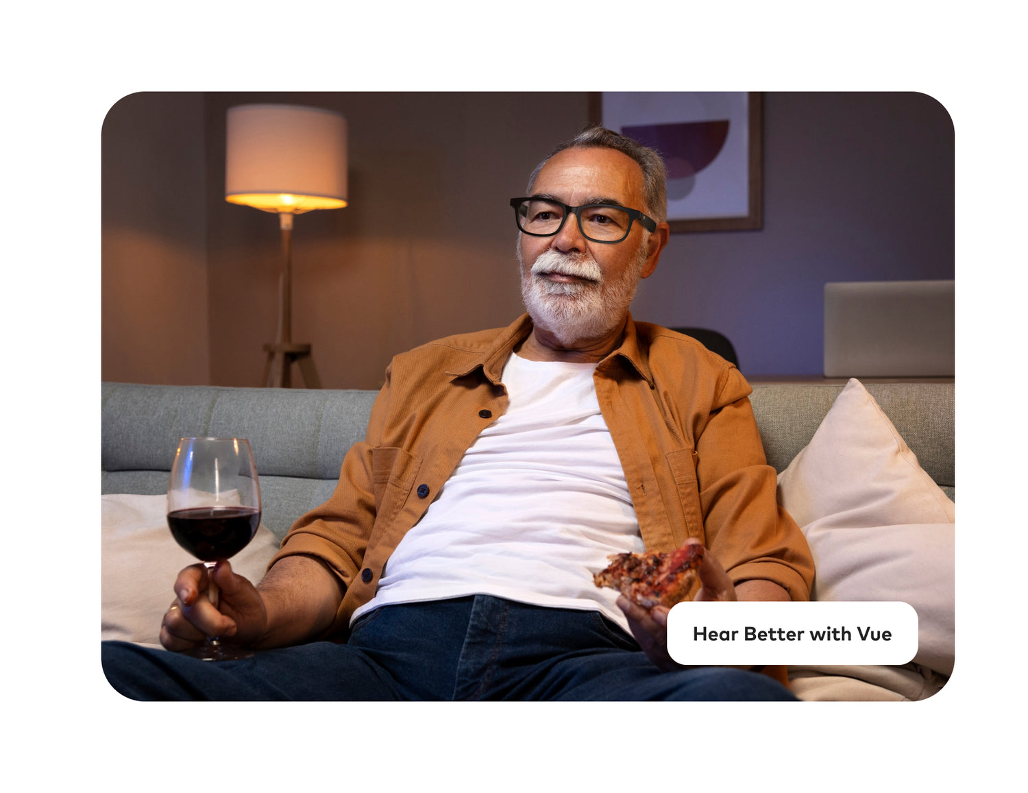 Watch TV with Vue Glasses